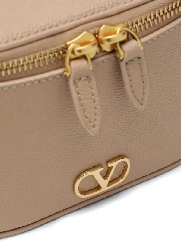 Valentino Garavani Vlogo Signature Leather Mini Bag - Pink