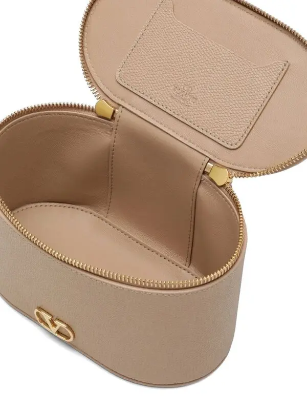 Valentino Garavani Vlogo Signature Leather Mini Bag - Pink