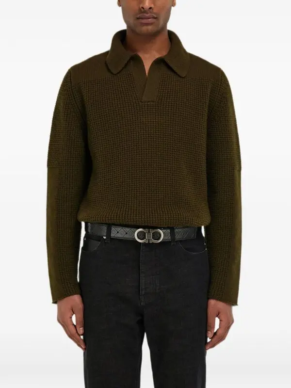 FERRAGAMO Gancini Leather Belt
