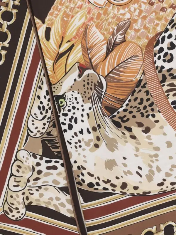 FERRAGAMO Printed Silk Foulard