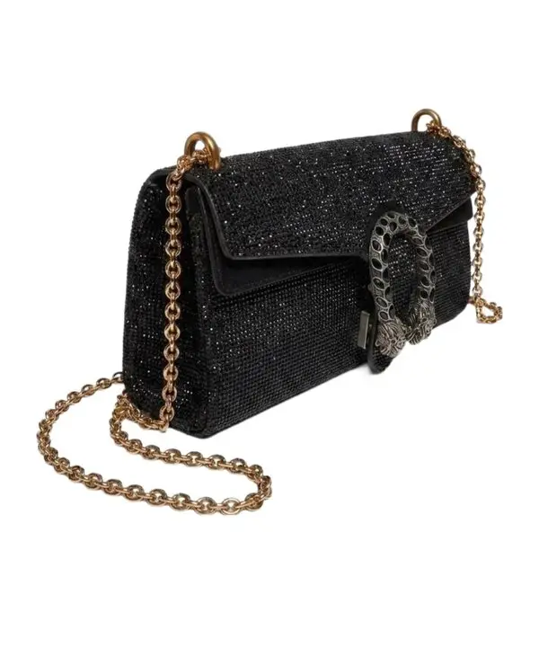 Gucci Dionysus Crystal Medium Shoulder Bag