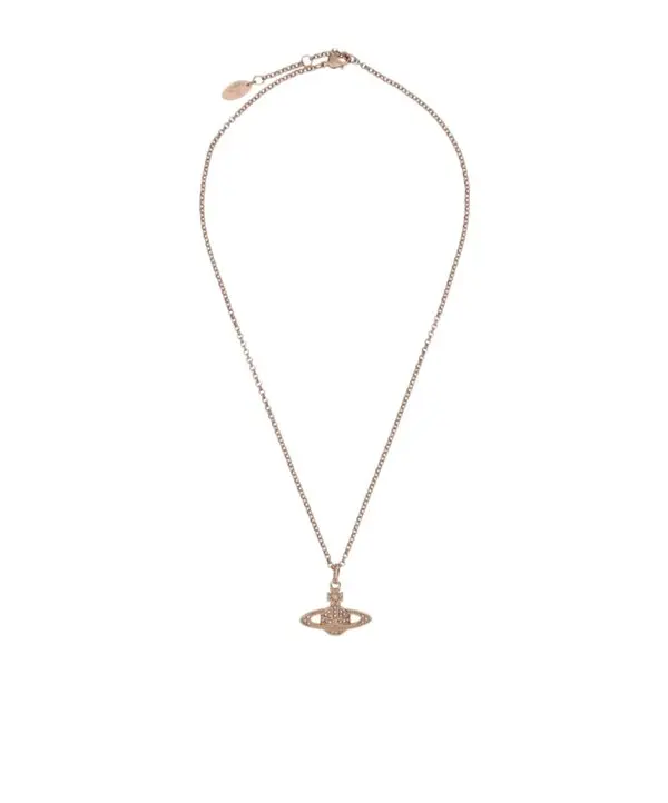 VIVIENNE WESTWOOD Orb Pendant Embellished Necklace