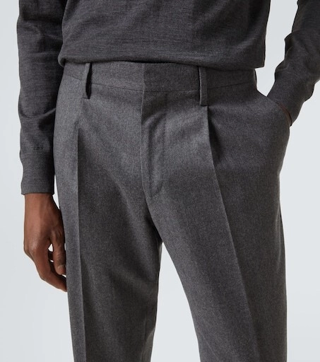 LARDINI Wool And Cashmere Suit Pants