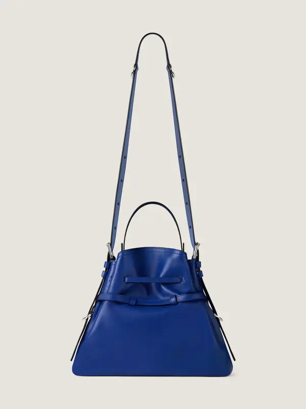 Givenchy Small Voyou Bucket Bag In Shiny Leather