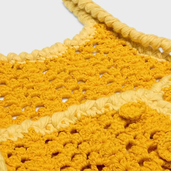 Celine Top In Cotton Crochet