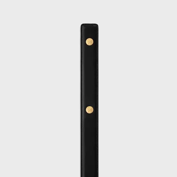 Celine Snap Belt 28mm In Taurillon Leather