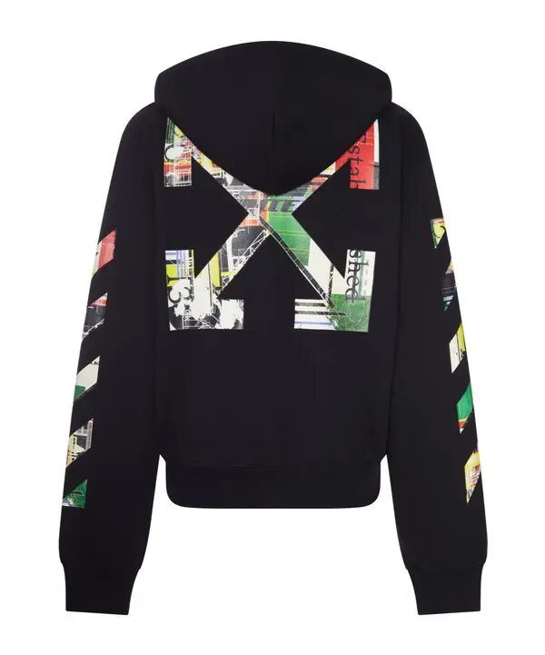 Off-White Industrial Arrow Zip-up Hoodie
