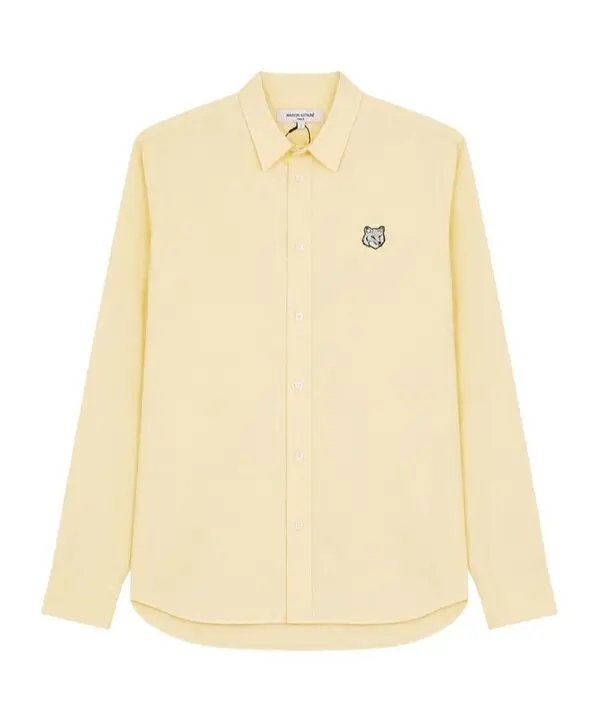 Maison Kitsuné Tonal Fox Head Casual Shirt