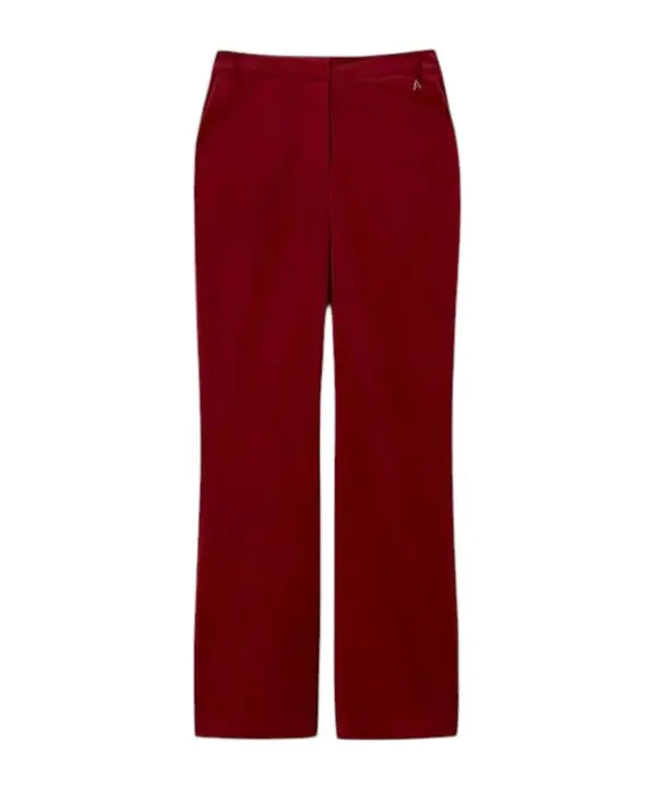 TWINSET Flared Leg Trousers - Red