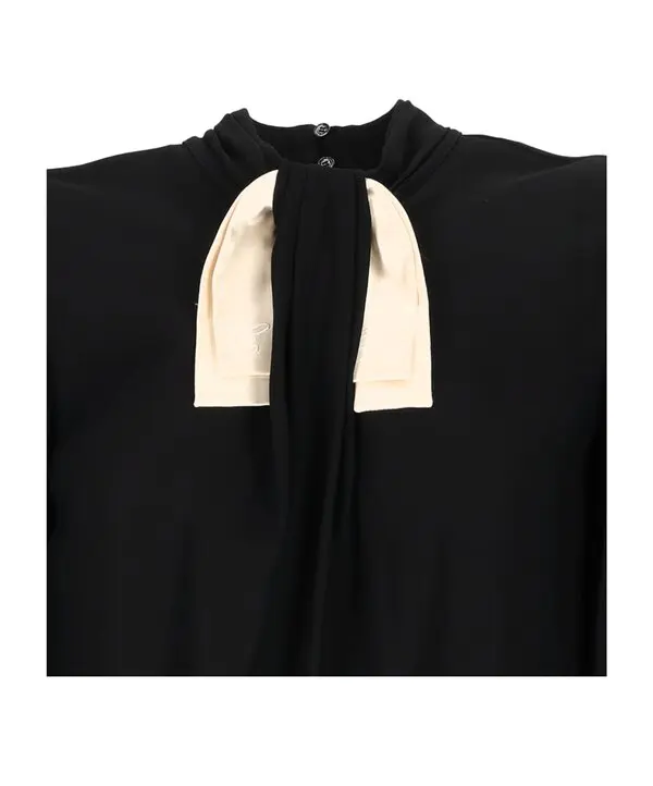 Elisabetta Franchi Tie-neck Top