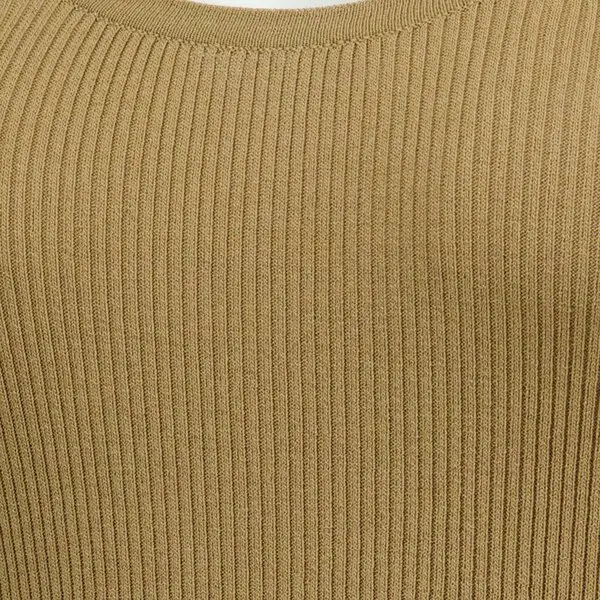 Max Mara Sleeveless Ribbed Knit Pullover - No