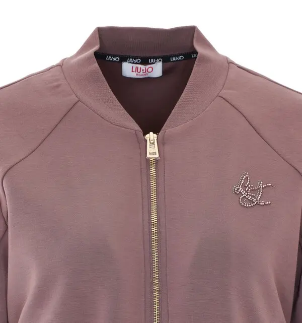 Liu Jo Glace Zip-up Sweatshirt