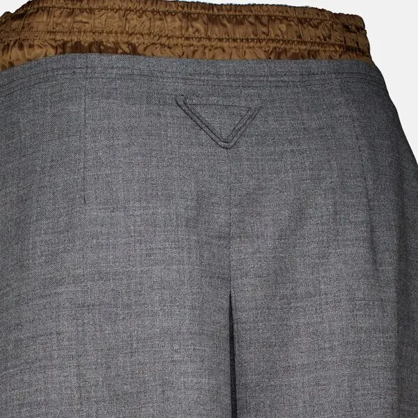 Prada Rush Stitch Midi-skirt