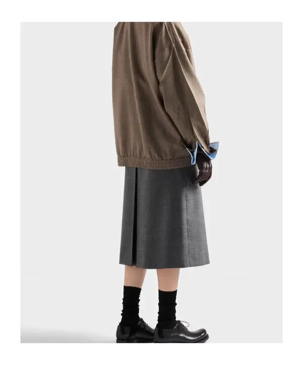 Prada Rush Stitch Midi-skirt