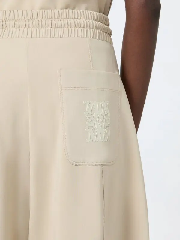 Max Mara Mxmolmo Elastic Drawstring Waist Pants