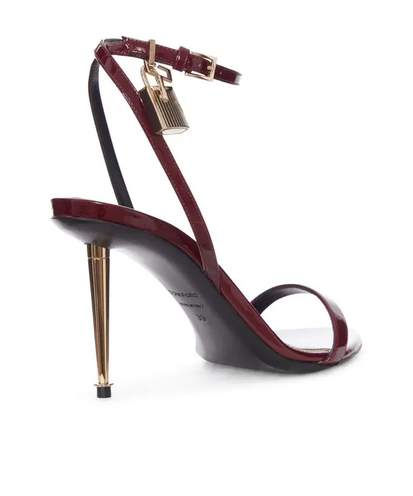 TOM FORD Round-toe High-heeled Sandals