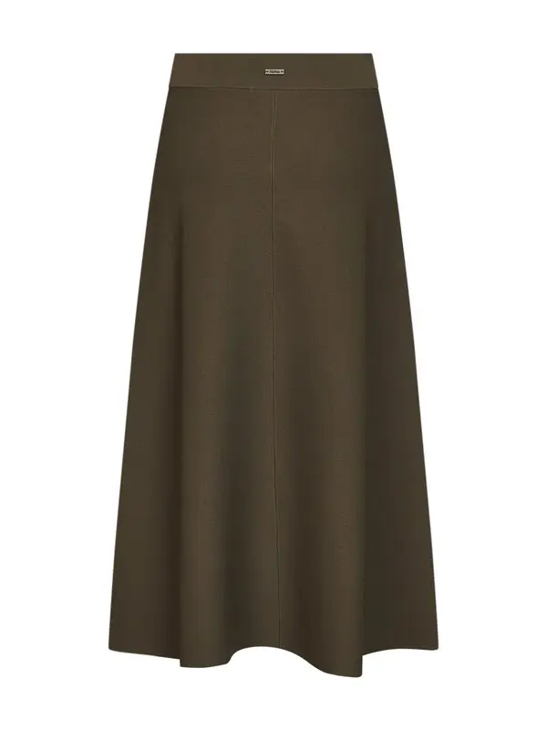 Max Mara Flared Knit Skirt