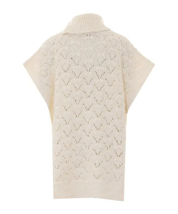 Fabiana Filippi Crocheted Pullover Sweater
