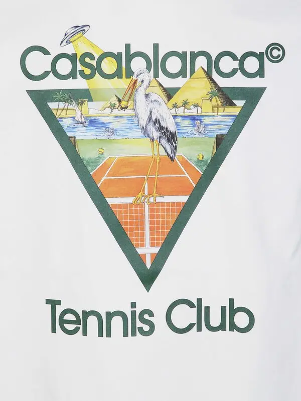 Casablanca Short Sleeve Crewneck T-shirt