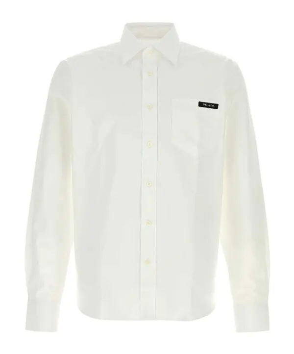 Prada Long-sleeved Button-up Shirt