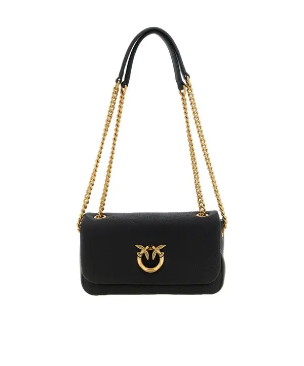 Pinko Love Birds Foldover Shoulder Bag