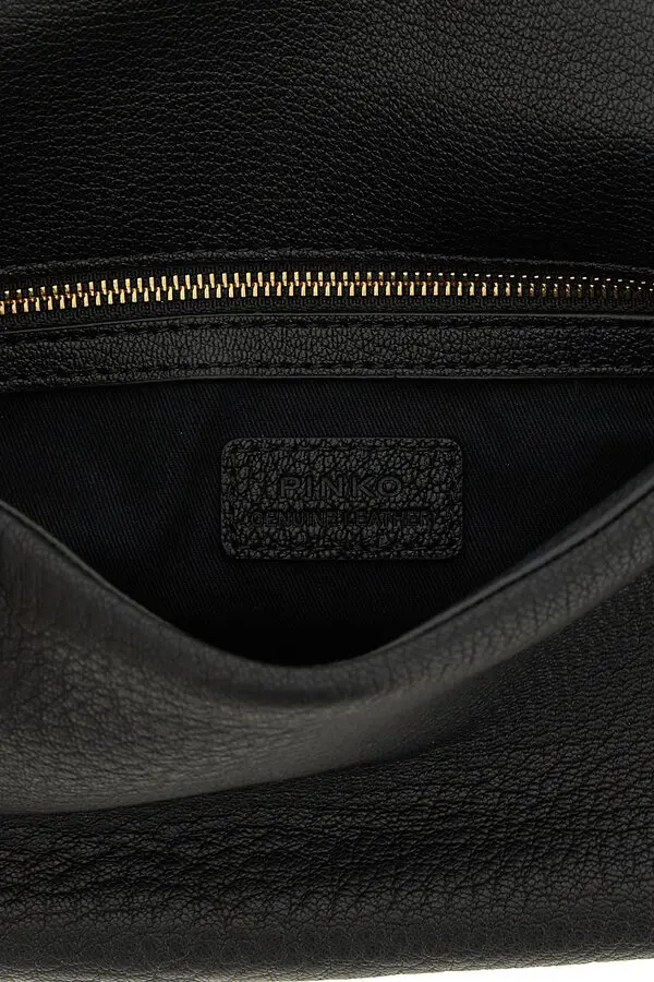 Pinko Love Birds Foldover Shoulder Bag