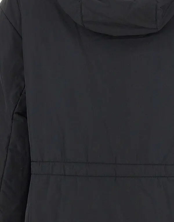 Max Mara Charme Zip-up Drawstring Coat