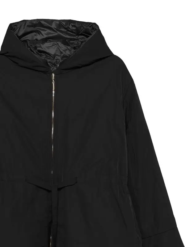 Max Mara Charme Zip-up Drawstring Coat