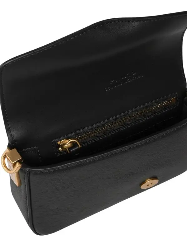 Pinko Flap Shoulder Bag - Black