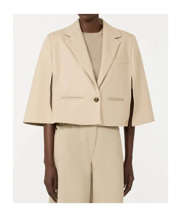 Max Mara Single-breasted Cape