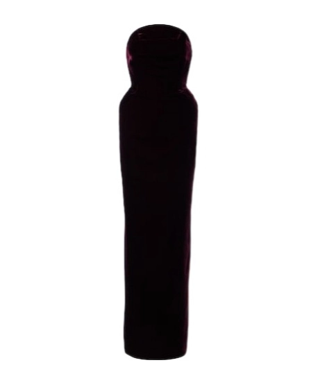 MUGLER Velvet Bustier Gown