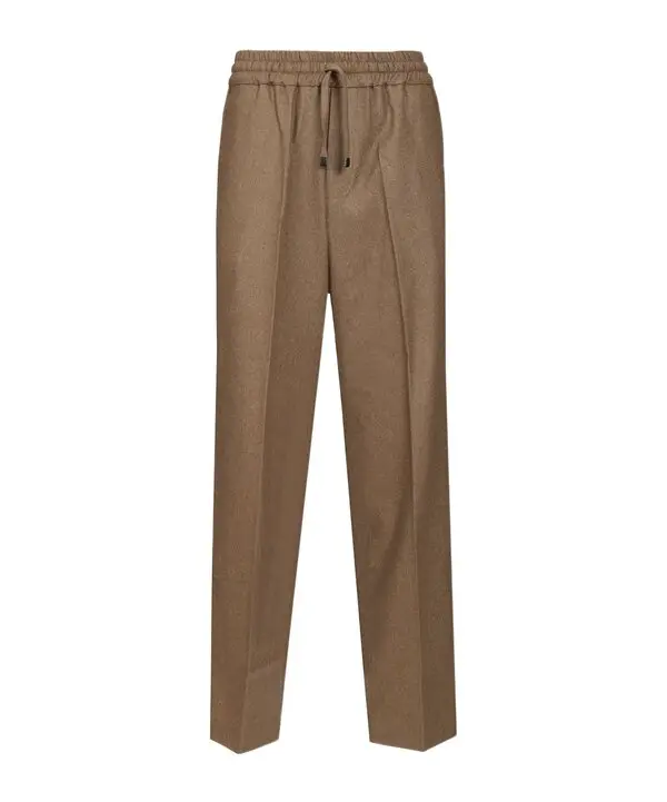 Drole De Monsieur Drôle De Elastic Waist Straight-leg Pants