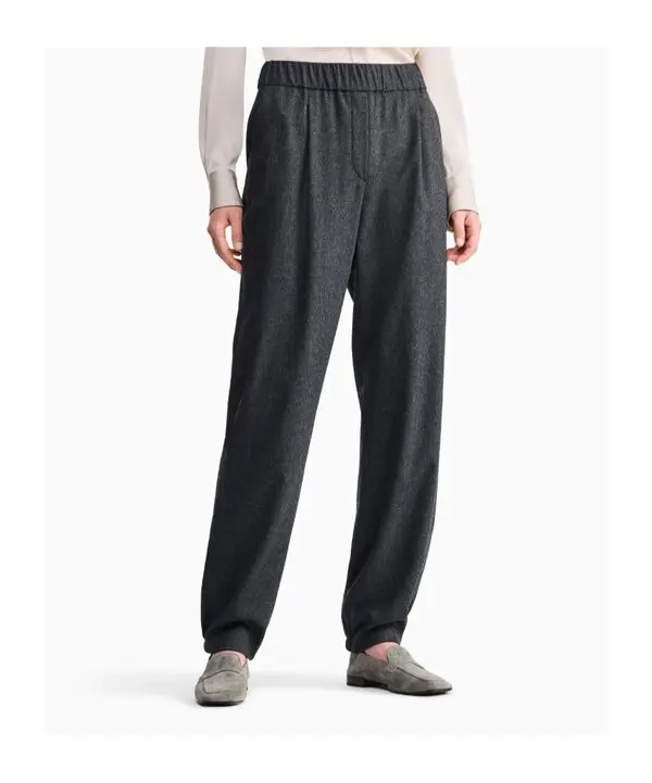Giorgio Armani Elastic-waist Casual Trousers