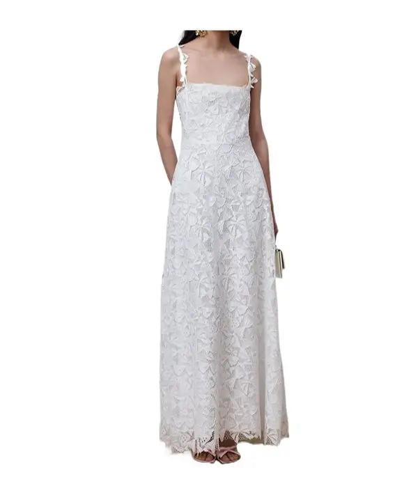 Dior Riviera Long Dress - White