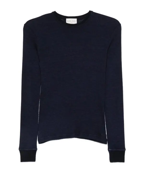 FORTE_FORTE Ribbed Long-sleeve T-shirt