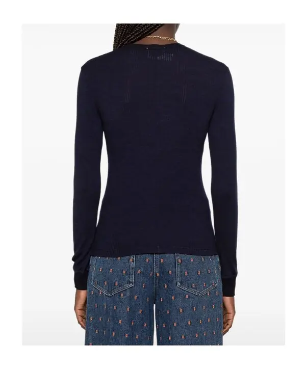 FORTE_FORTE Ribbed Long-sleeve T-shirt