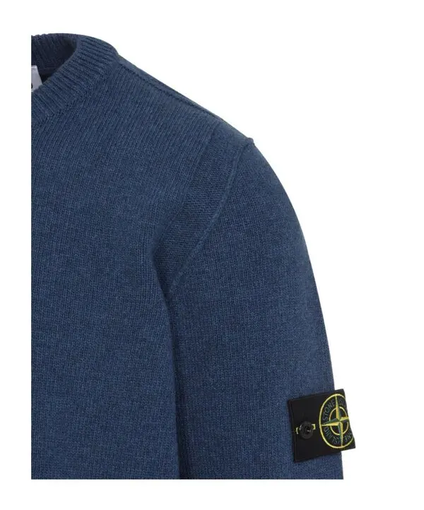 Stone Island Long-sleeved Knitted Pullover