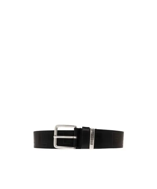 DIESEL® Outline Buckle Belt - Black