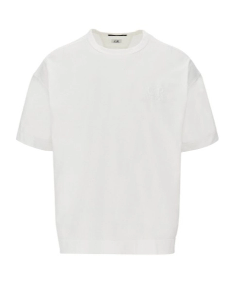 C.P. COMPANY 20/1 Jersey Short-sleeve Boxy T-shirt - White
