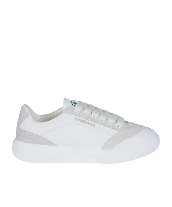 Casablanca Textured Lace Low-top Sneakers
