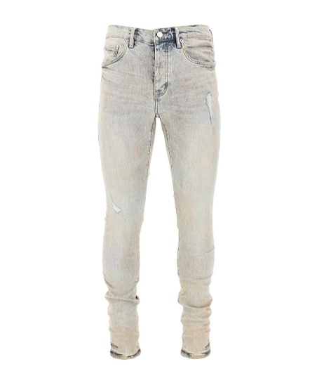 PURPLE BRAND Belt Loop Jeans - White
