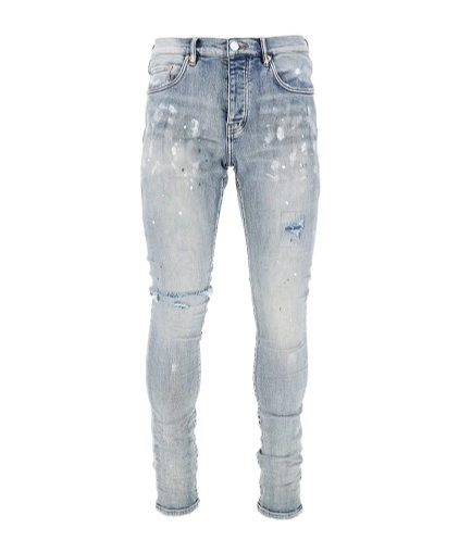 PURPLE BRAND Belt Loop Jeans - Gray