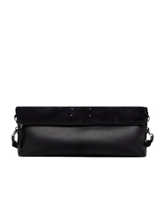MAISON MARGIELA Xl 5ac Soft Pouch Shoulder Bag - Dark Gray