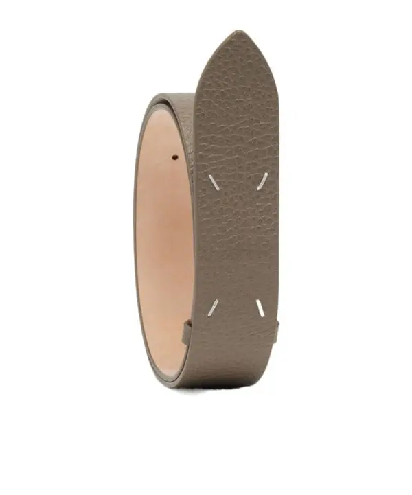 MAISON MARGIELA Four Stitches Belt - Taupe