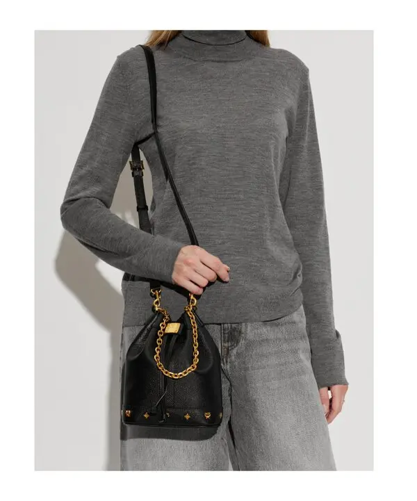 Mcm Mini Pina Shoulder Bag