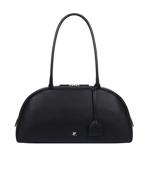 COURREGES Courrèges Curved Zip Shoulder Bag