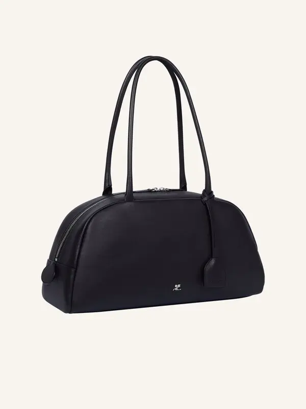COURREGES Courrèges Curved Zip Shoulder Bag