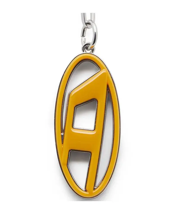 DIESEL® Cage-d Logo-charm Keyring