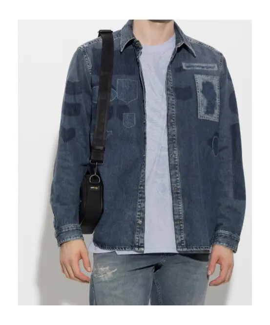 DIESEL® Long-sleeve Denim Shirt