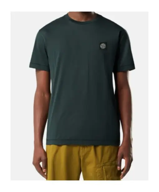 Stone Island Slim-fit T-shirt With Compass Patch